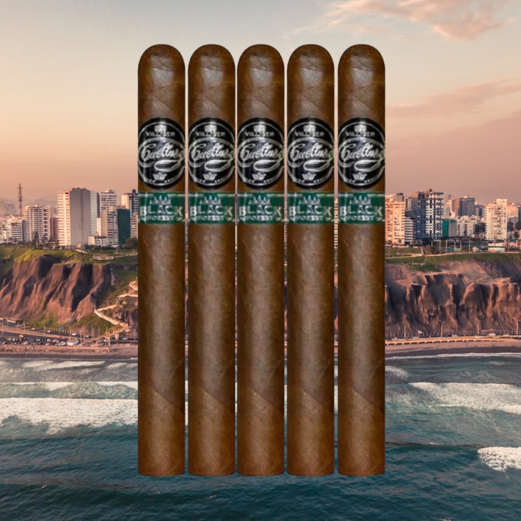 Villiger Cuellar Forest-Churchill-Sampler of 5 - Tabacalera Aragon