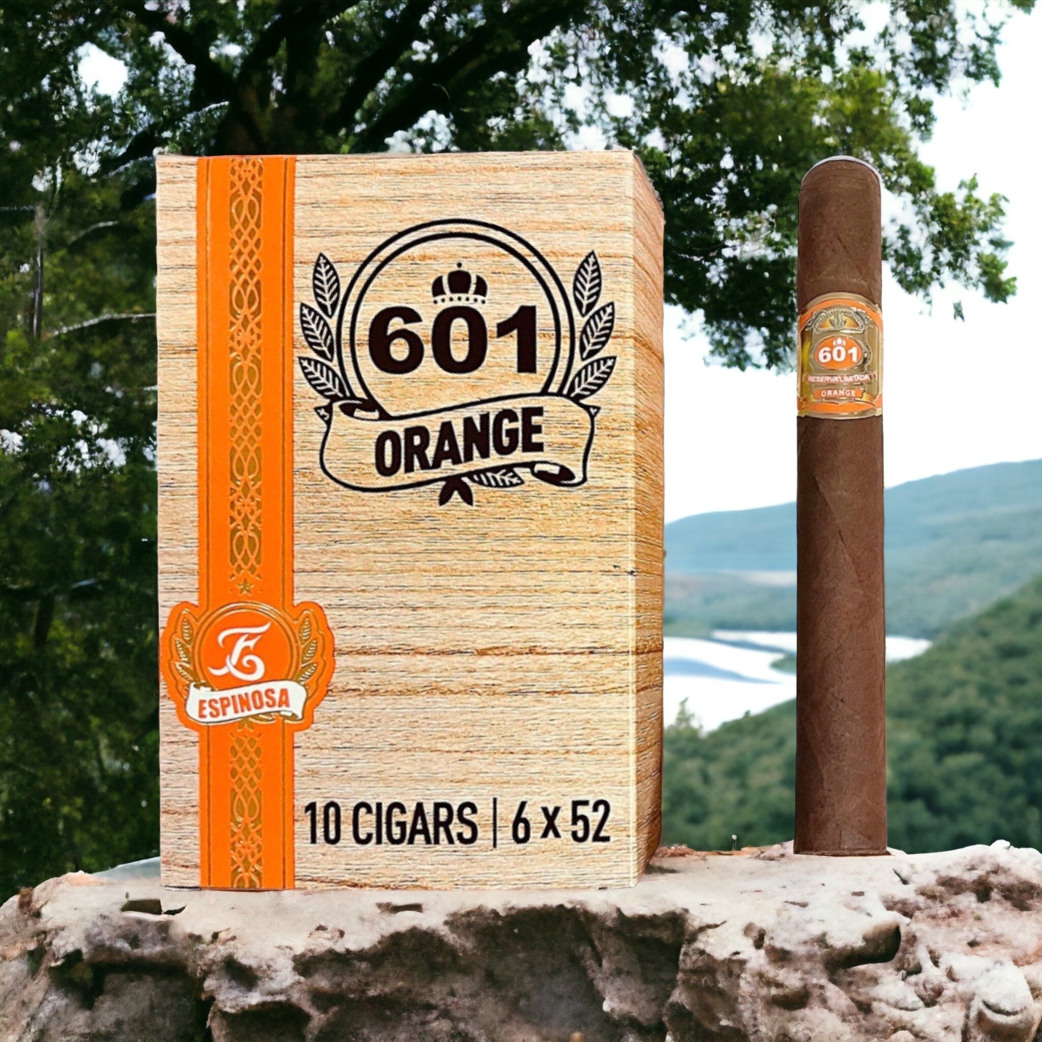 Espinosa 601 Orange-6 x 52 Limited Edition - Tabacalera Aragon