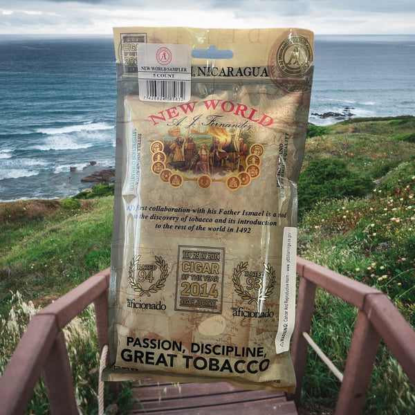 AJ Fernandez New World Assortment Fresh Pack, 5-Cigar Sampler ...