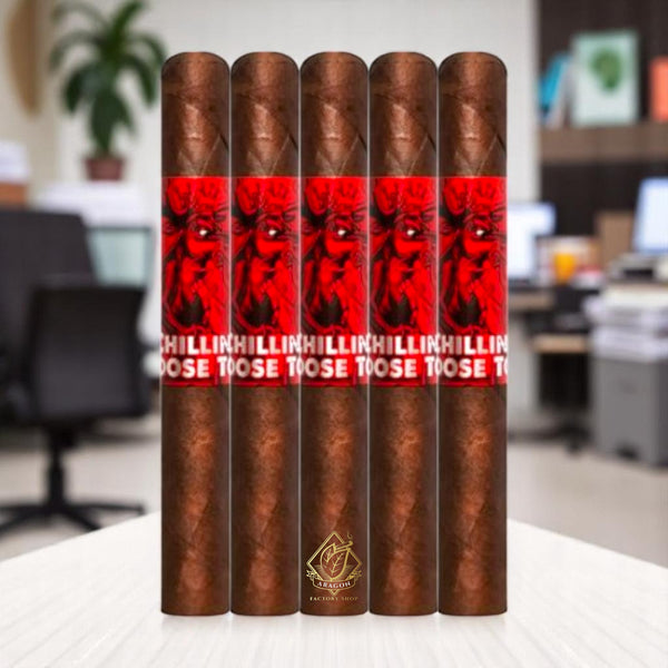 Chillin' Moose Too Gigante Corona 5 5/8x46-Sampler of 5 - Tabacalera Aragon