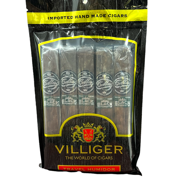 VILLIGER CUELLAR BLACK FOREST TORO GORDO/FRESH PACKS - Tabacalera Aragon