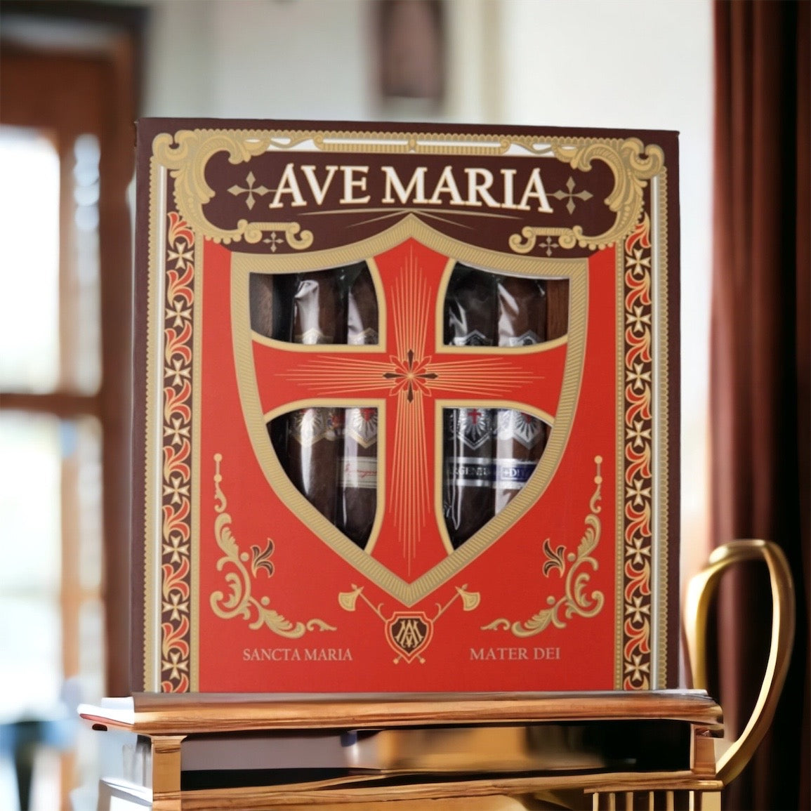 Ave Maria Gift Box & Ashtray - Tabacalera Aragon