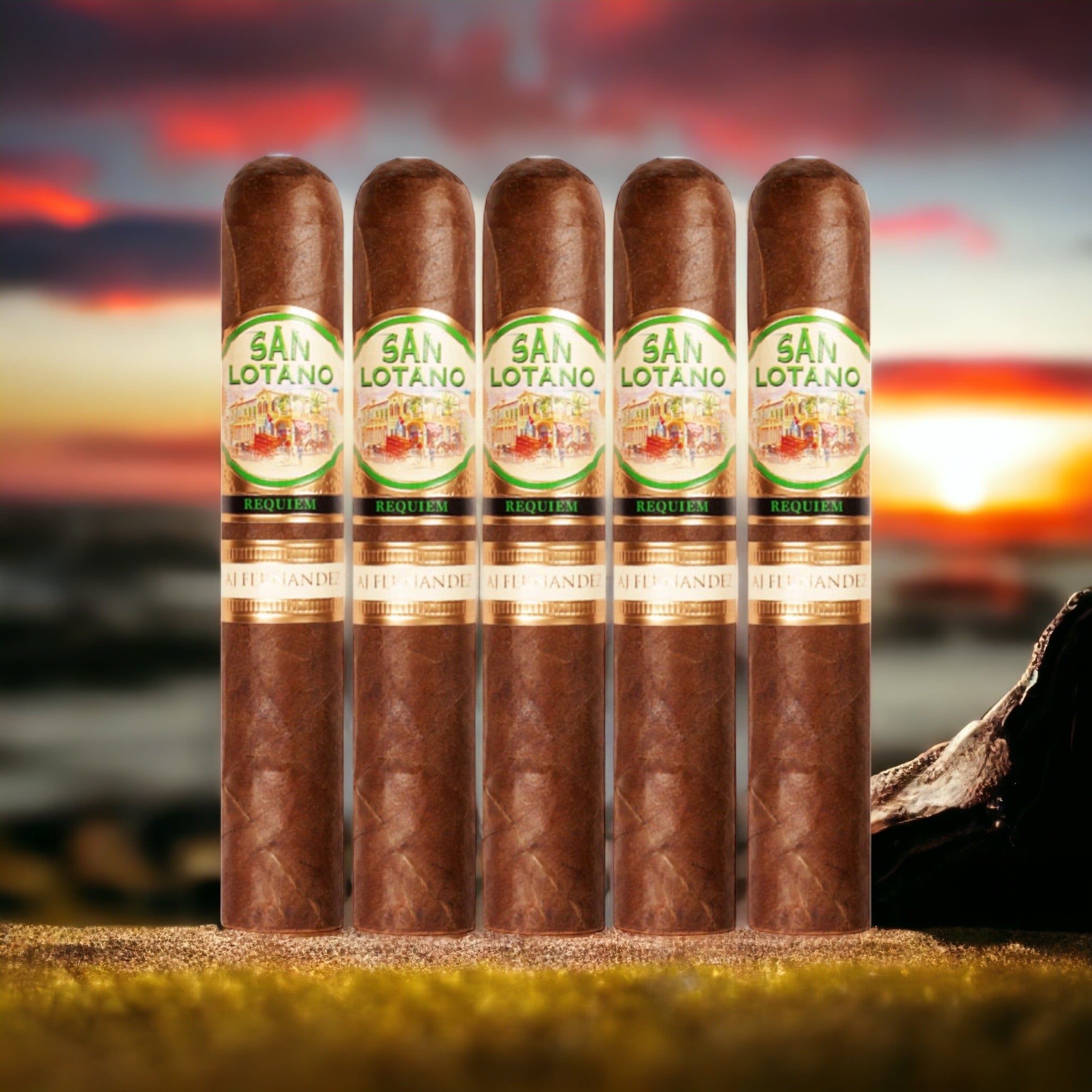 AJ San Lotano Requiem Habano Robusto 5" * 54-Sampler of 5 - Tabacalera ...