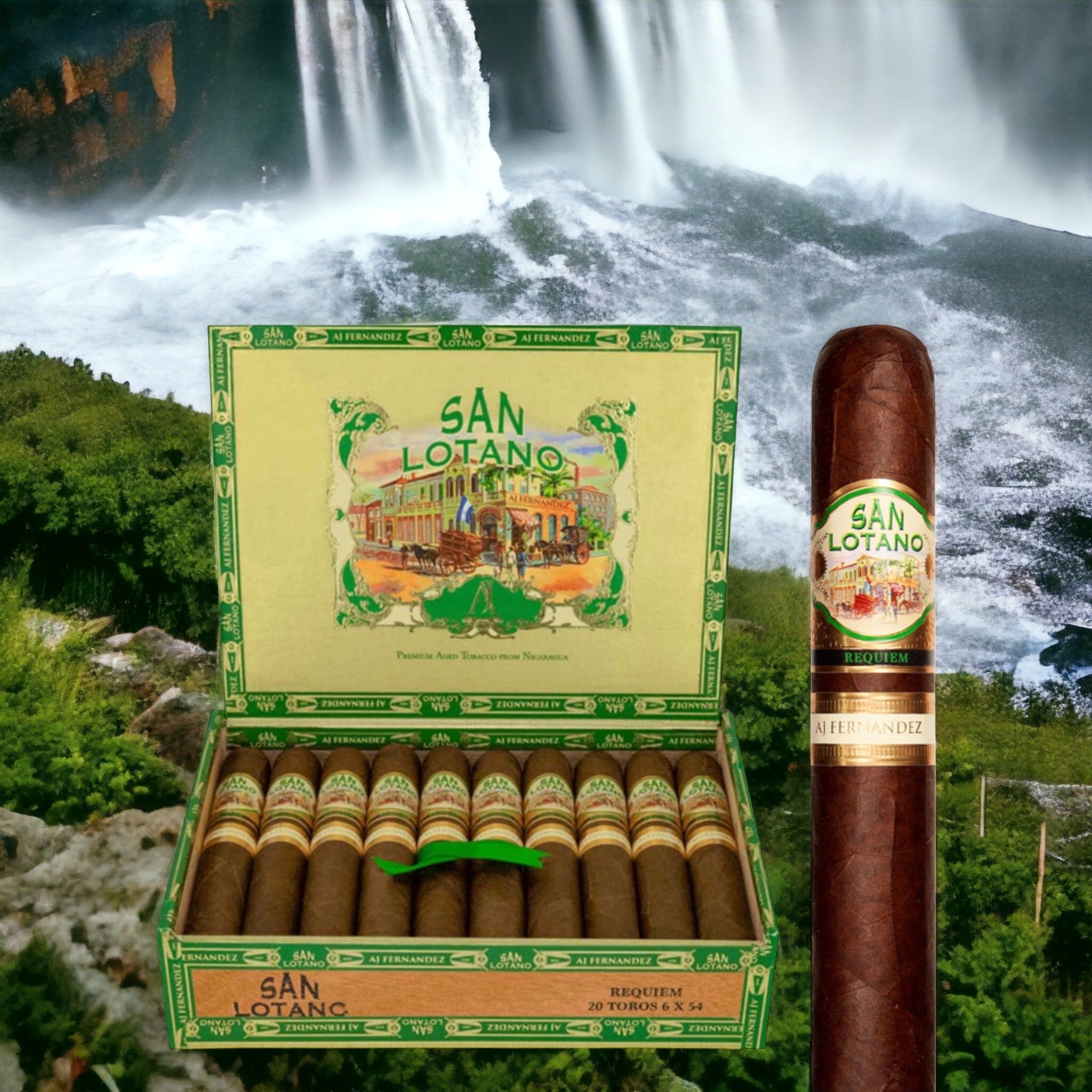 AJ San Lotano Requiem Habano Toro 6 x 54 - Tabacalera Aragon